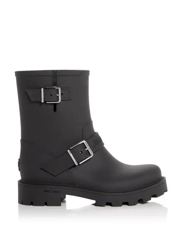 JIMMY CHOO Biker Rain Boots