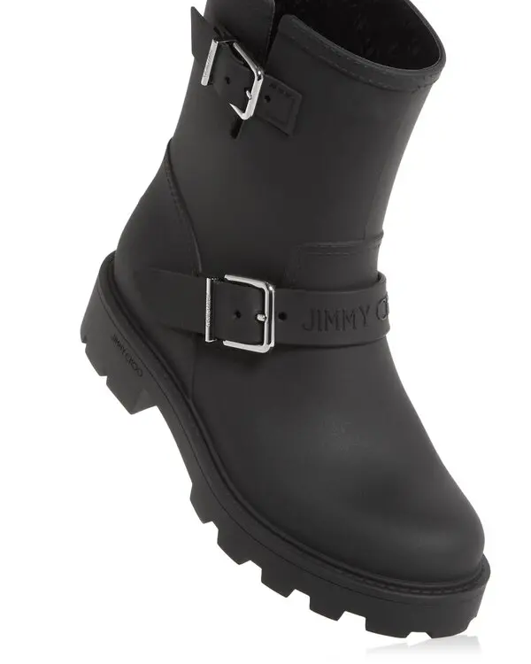 JIMMY CHOO Biker Rain Boots