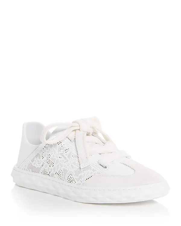 JIMMY CHOO Diamond Light Flex F Sneakers - V White