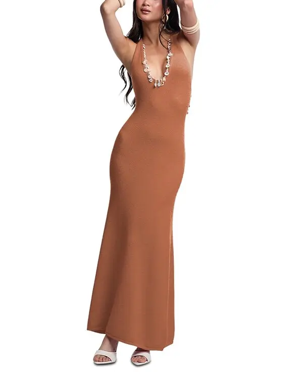 CAPITTANA Ignacia Dress - Lightbrown