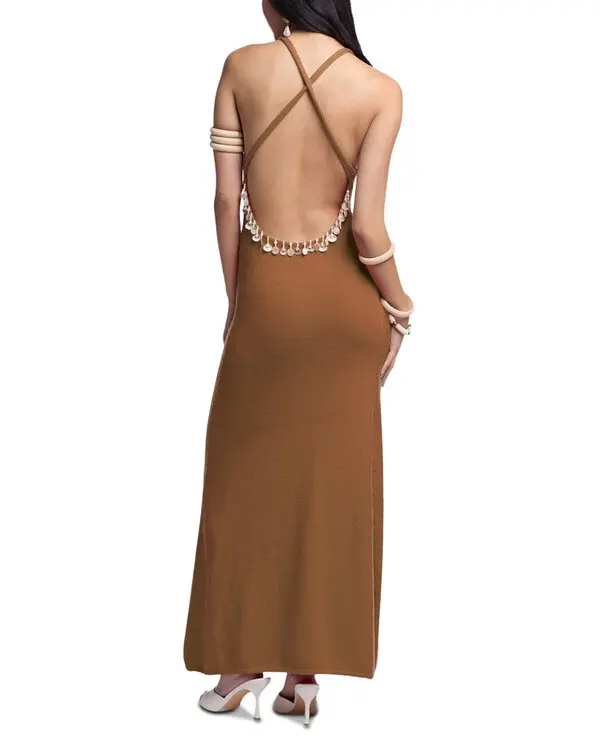 CAPITTANA Ignacia Dress - Lightbrown