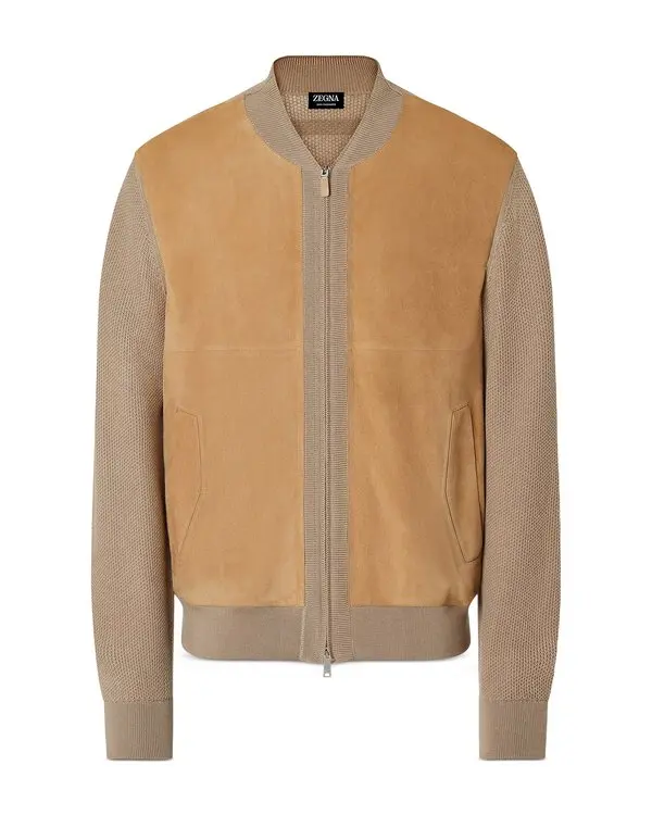 Zegna Cashmere Bomber Jacket