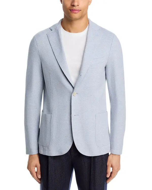 Eleventy Cotton Jersey Soft Jacket