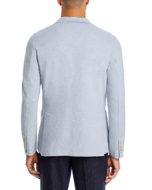 Eleventy Cotton Jersey Soft Jacket