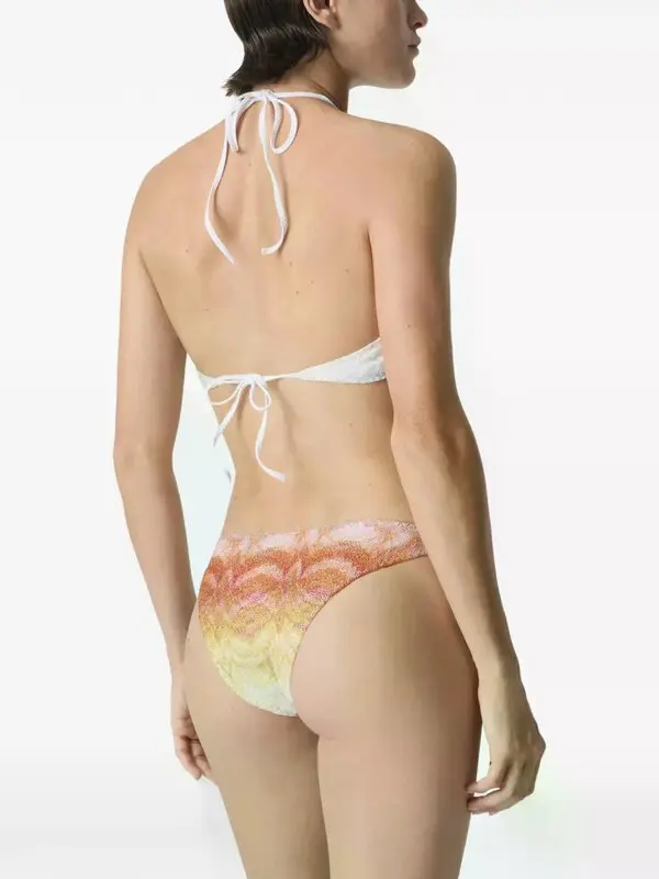 Missoni Tie-dye Triangle Bikini - White