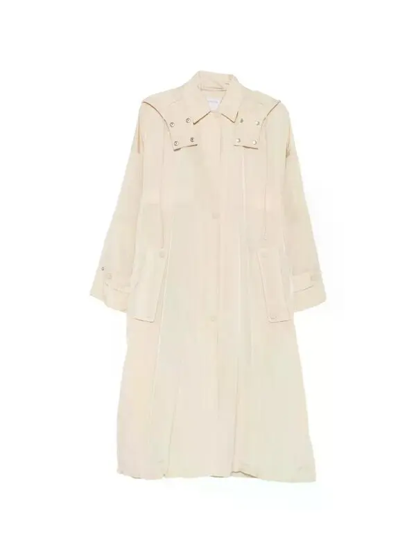 Sportmax Buttoned Hooded Coat