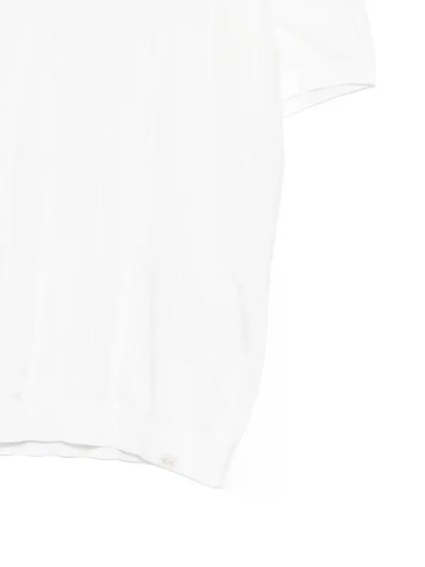 Paul & Shark Button Fastening Polo Shirt - White