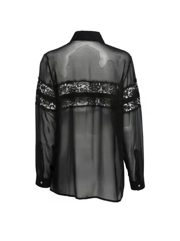 Elie Saab Lace Bow Shirt