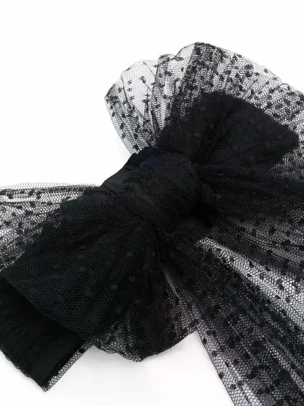Red Valentino Semi-sheer Bow-detail Belt