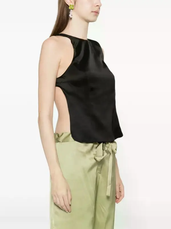 ALFIE Backless Top - Black