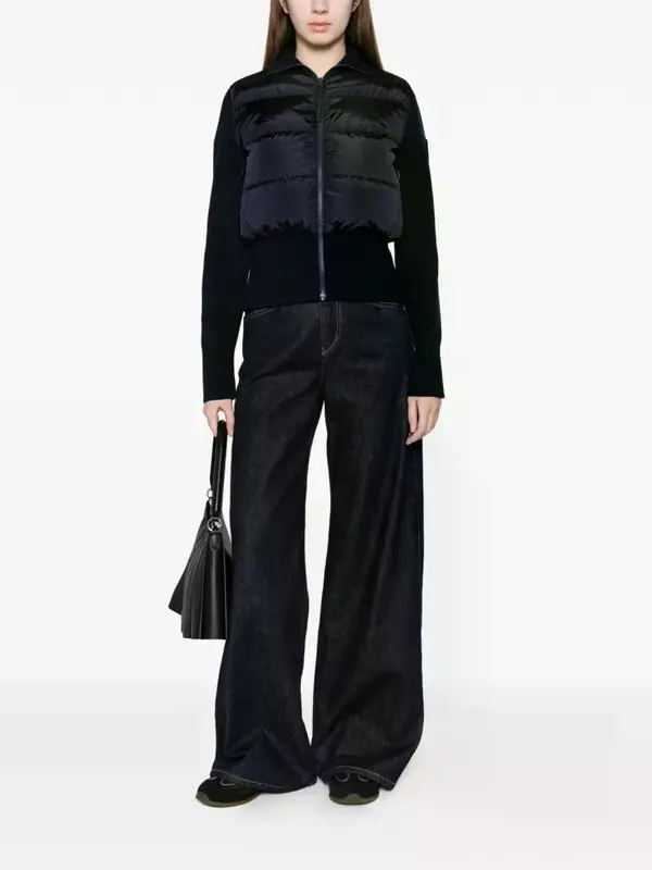 Canada Goose Quilted Knit Jacket - Blue