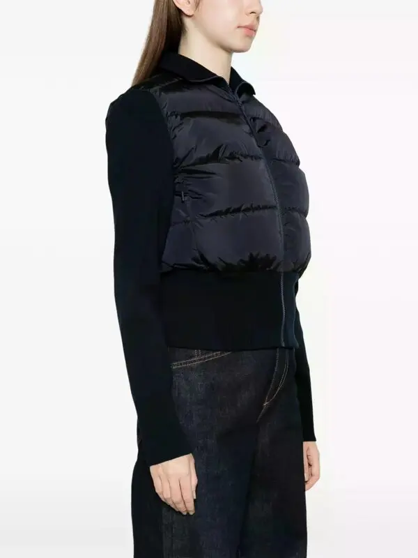 Canada Goose Quilted Knit Jacket - Blue