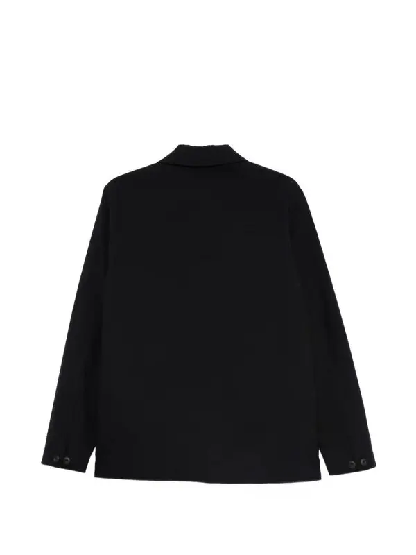 Altea Constantin Seersucker Shirt Jacket - Blue