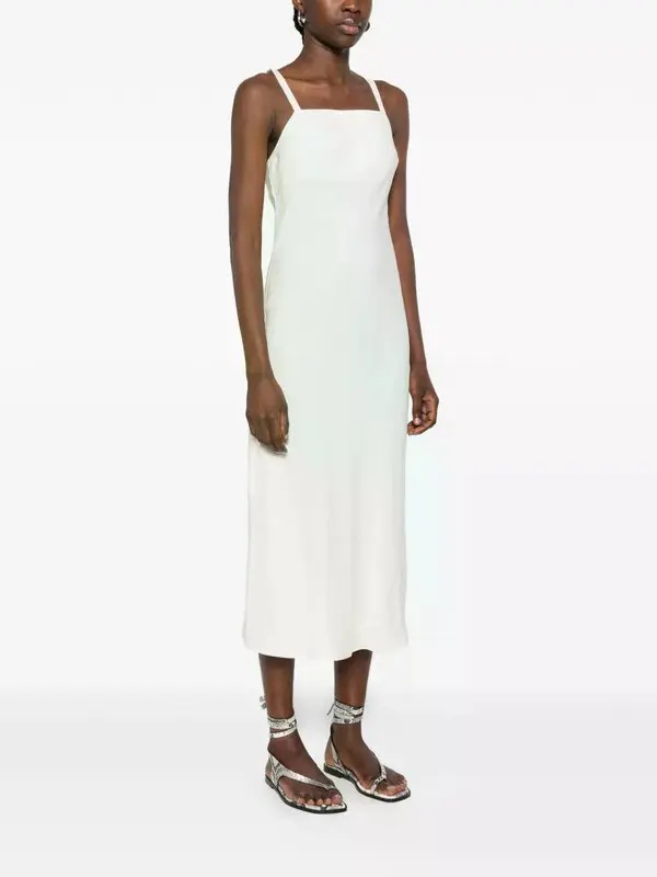 Patrizia Pepe Square-neck Slip Dress
