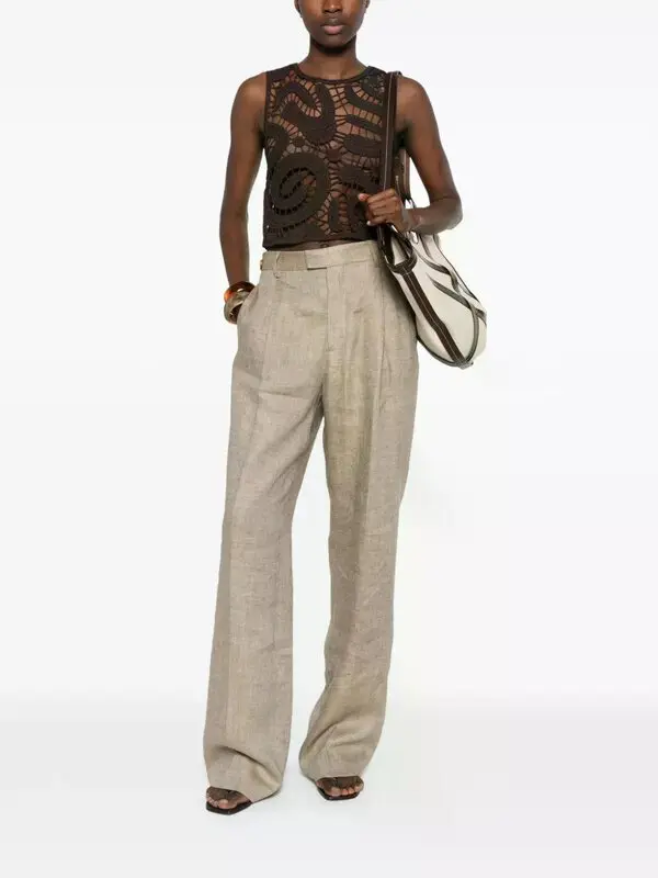 BERWICH Pleated Front Trousers