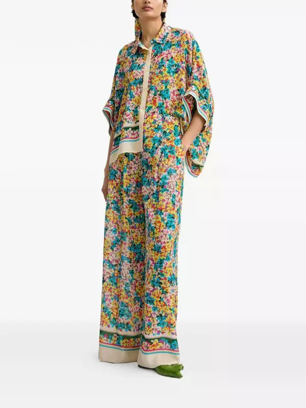 Essentiel Antwerp Floral-print Trousers
