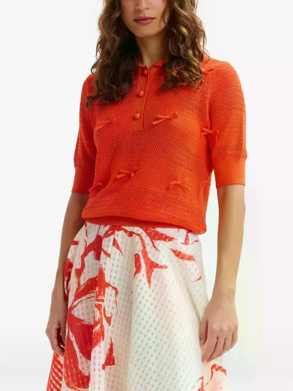 Essentiel Antwerp Knitted Polo Top