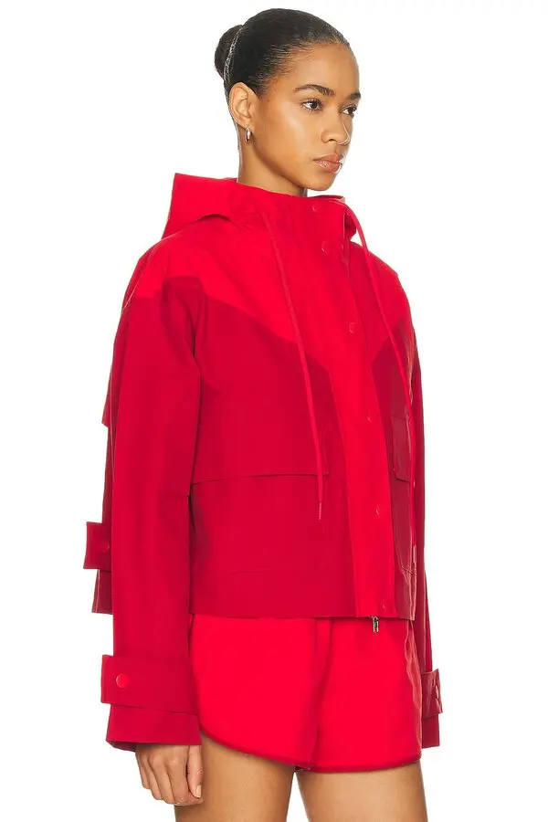 Staud Alta Jacket - Cardinal