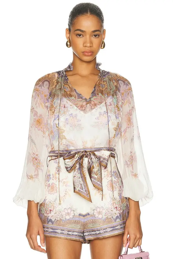Zimmermann Luna Billow Blouse
