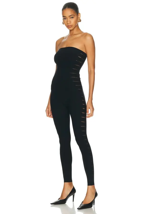 Wolford Slash Jumpsuit - Black