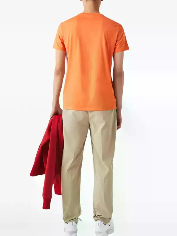 Lacoste Crew Neck T-shirt - Orange