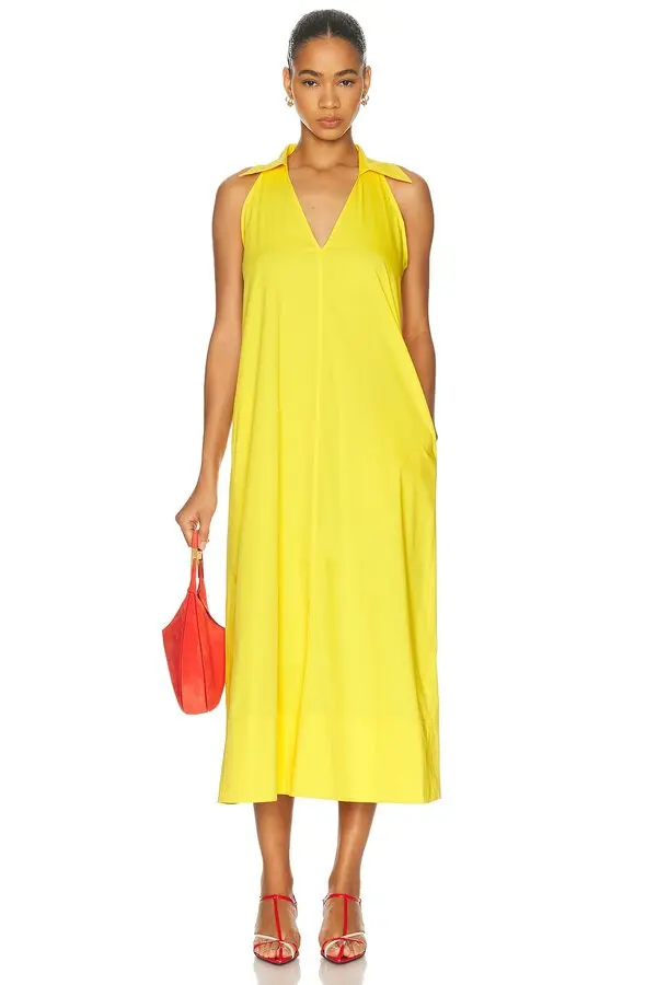 SIMONMILLER Nava Poplin Dress - Sungold