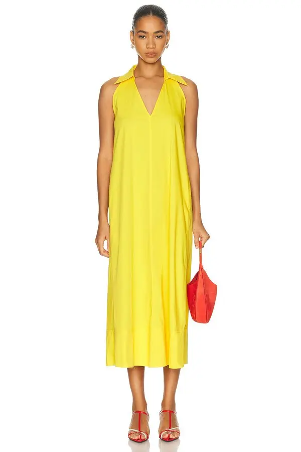 SIMONMILLER Nava Poplin Dress - Sungold
