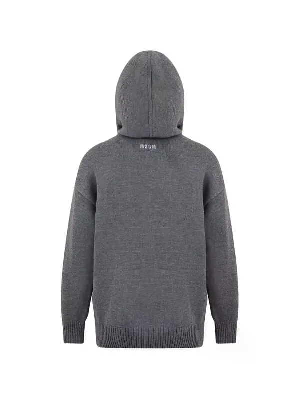 MSGM Embroidered Hoodie