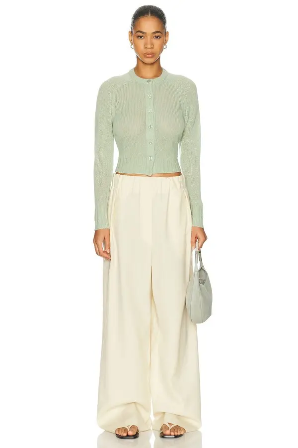 RE/DONE Slim Cashmere Cardigan