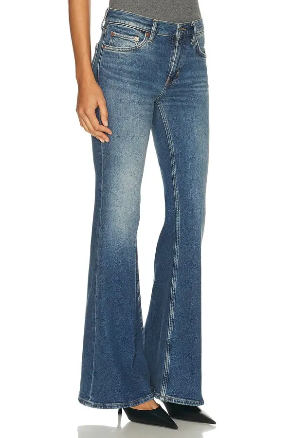 RE/DONE The Strutter Wide Leg & Flare Jean