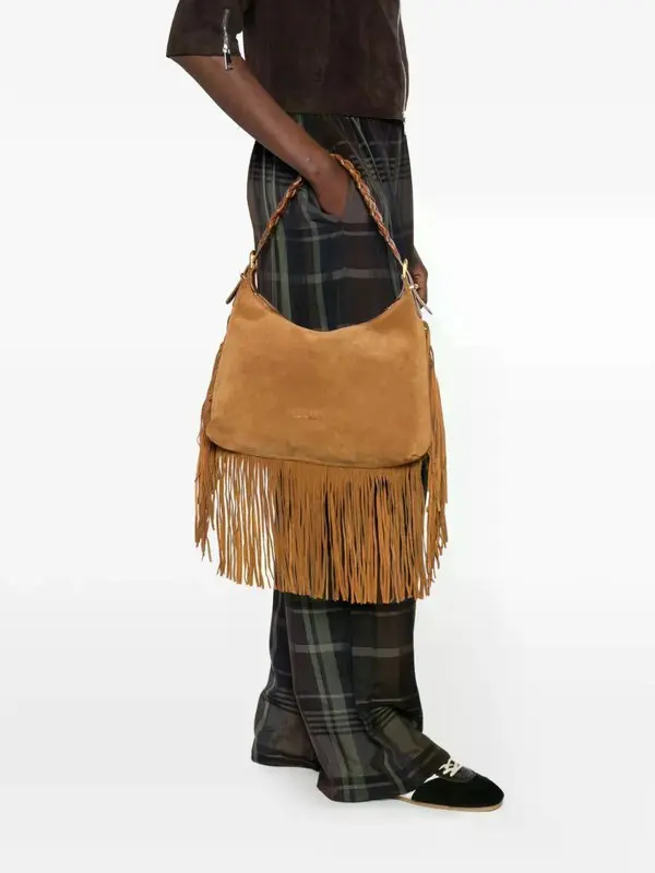 Vanessa Bruno Pm Jess Suede Shoulder Bag