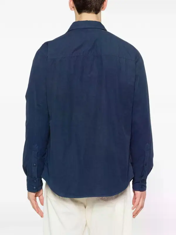 Aspesi Mod. 13 Buttoned Chest-pocket Cotton Overshirt