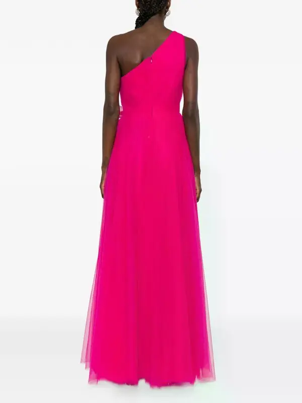 MARFIL BARCELONA One-shoulder Tulle Gown
