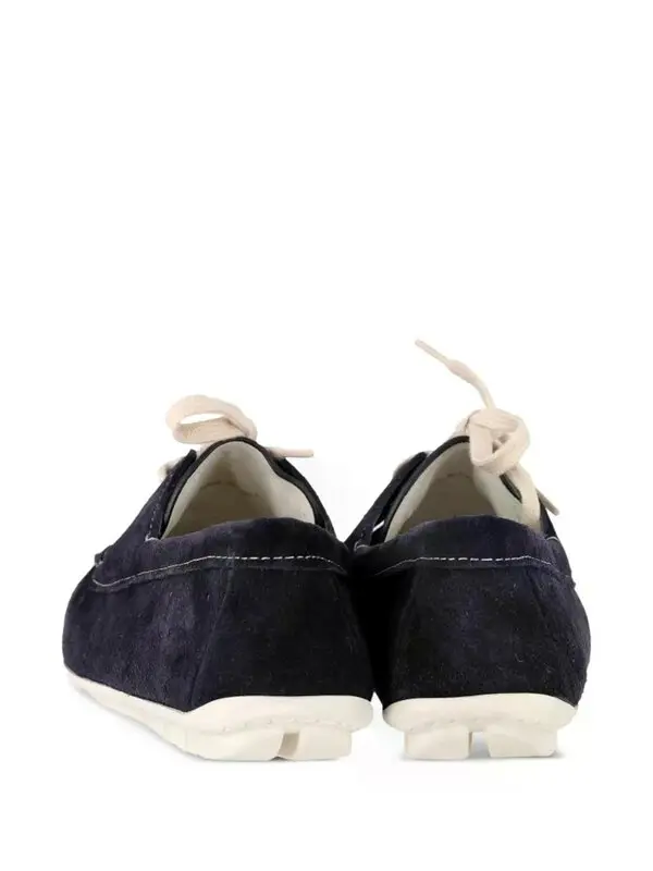 Prada Suede Boat Shoes
