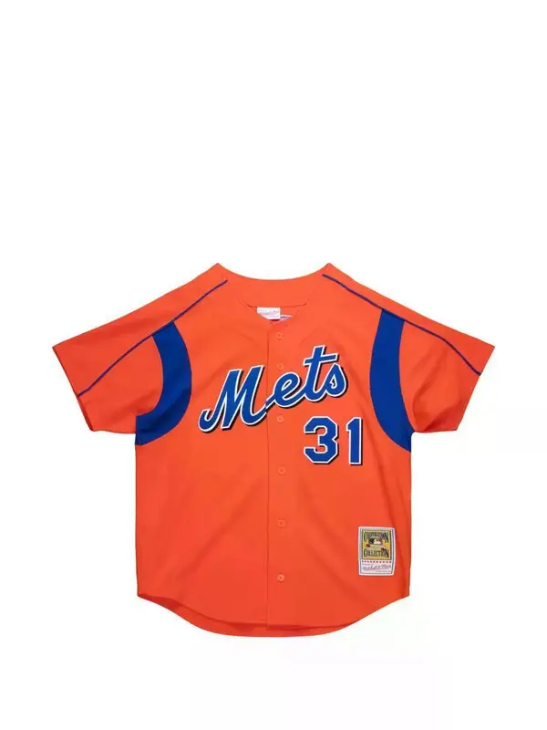 Mitchell & Ness Buttoned Short-sleeved Jersey