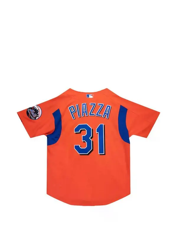 Mitchell & Ness Buttoned Short-sleeved Jersey