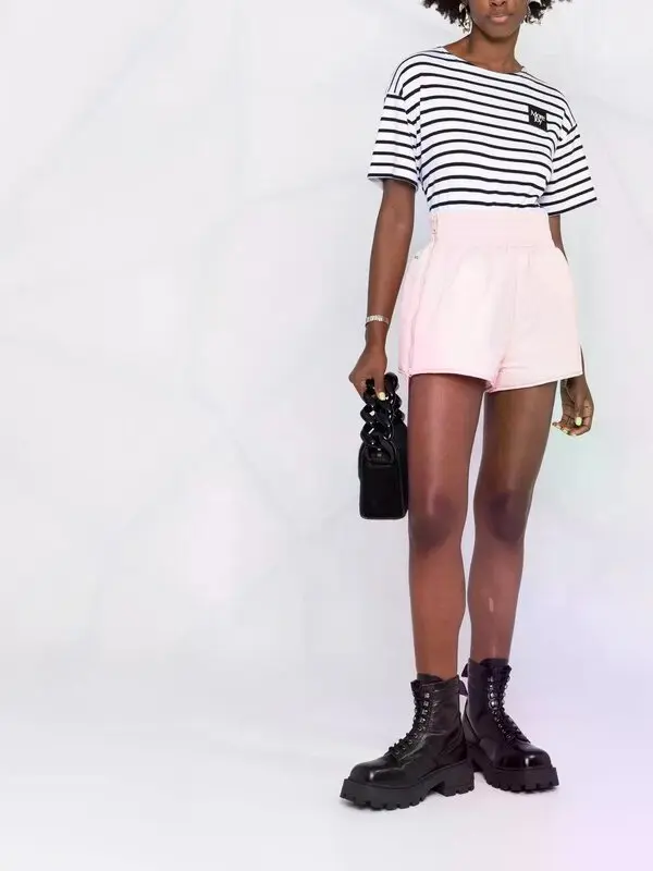 Red Valentino Padded Side-zip Shorts