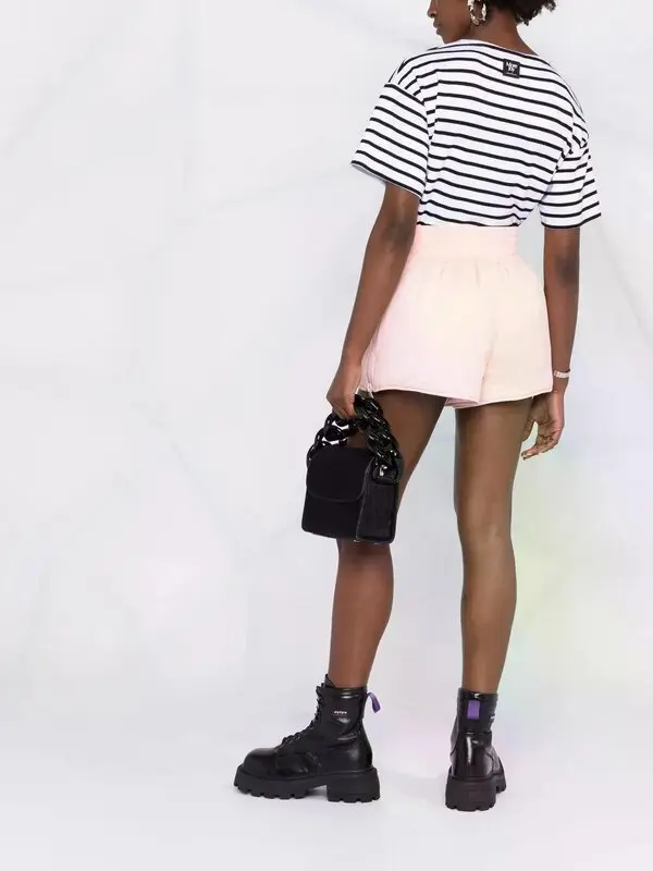 Red Valentino Padded Side-zip Shorts