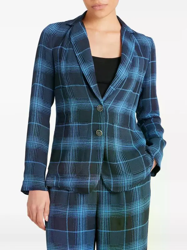 TEMPERLEY LONDON Plaid Plath Jacket