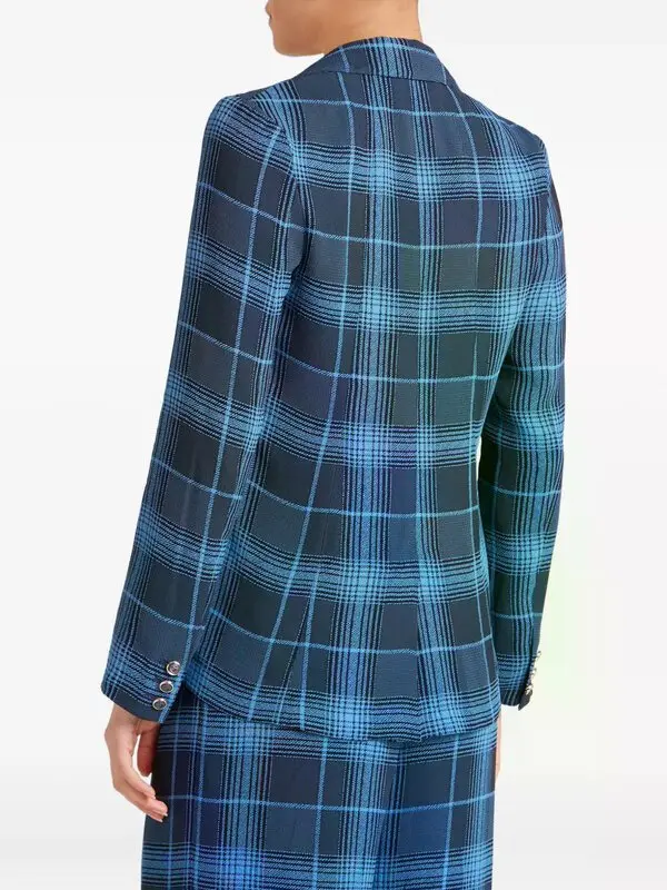 TEMPERLEY LONDON Plaid Plath Jacket
