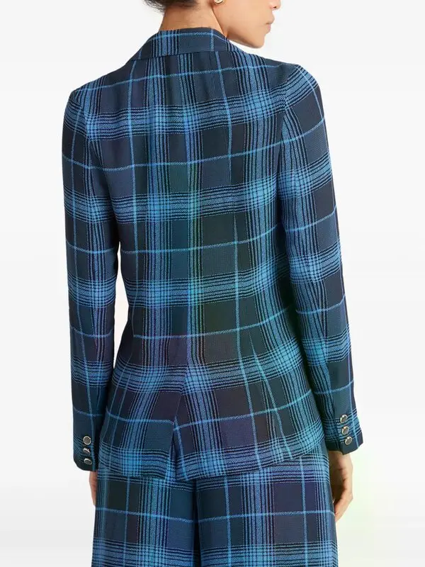 TEMPERLEY LONDON Plaid Plath Jacket