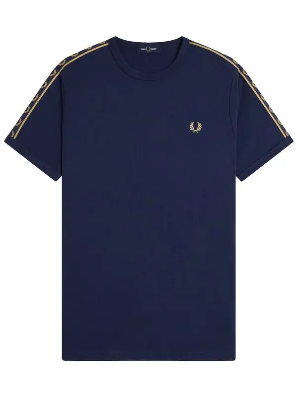 Fred Perry T-shirt With Logo - Blue