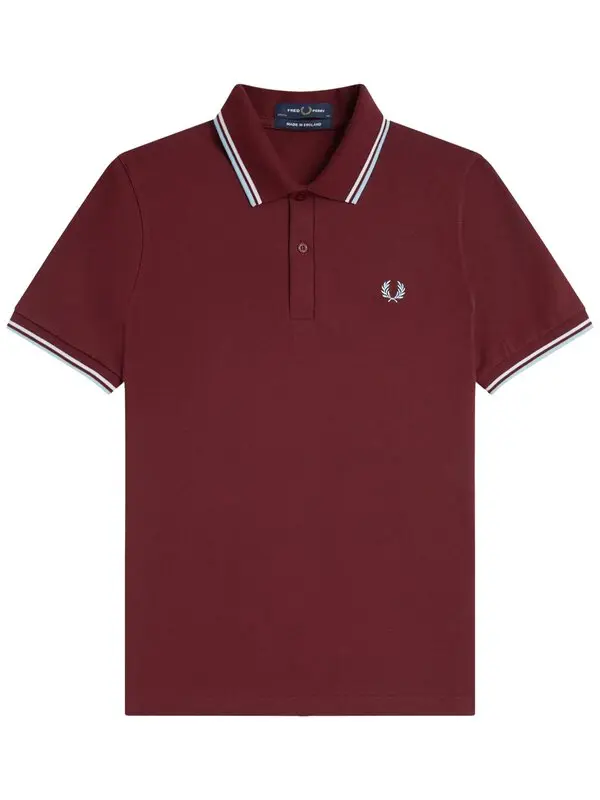 Fred Perry Polo With Logo - Red