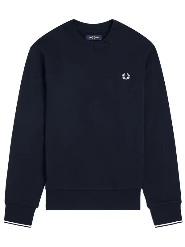 Fred Perry Sweatshirt With Logo - Blue