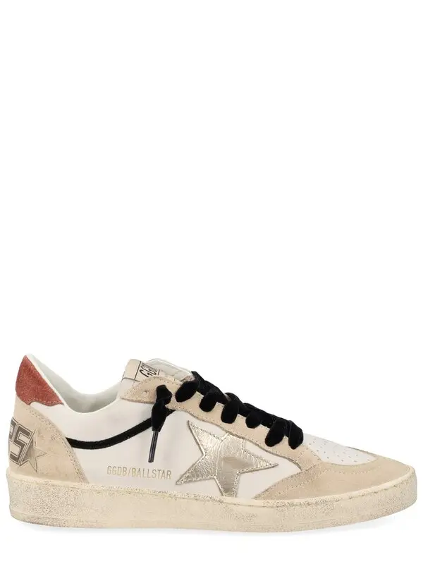 GOLDEN GOOSE Ballstar" Sneaker With Logo - Multicolour