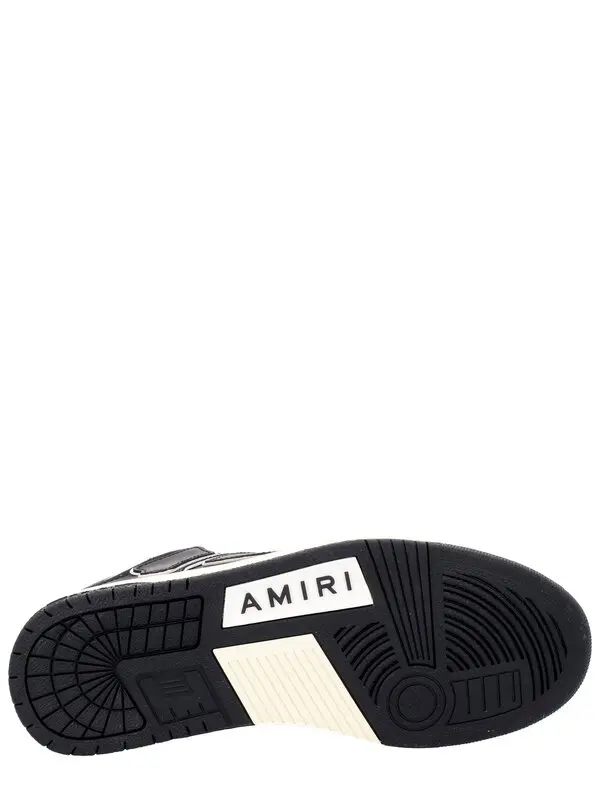 Amiri Skel Top Low Sneakers - Black