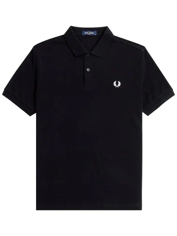 Fred Perry Polo With Logo - Black