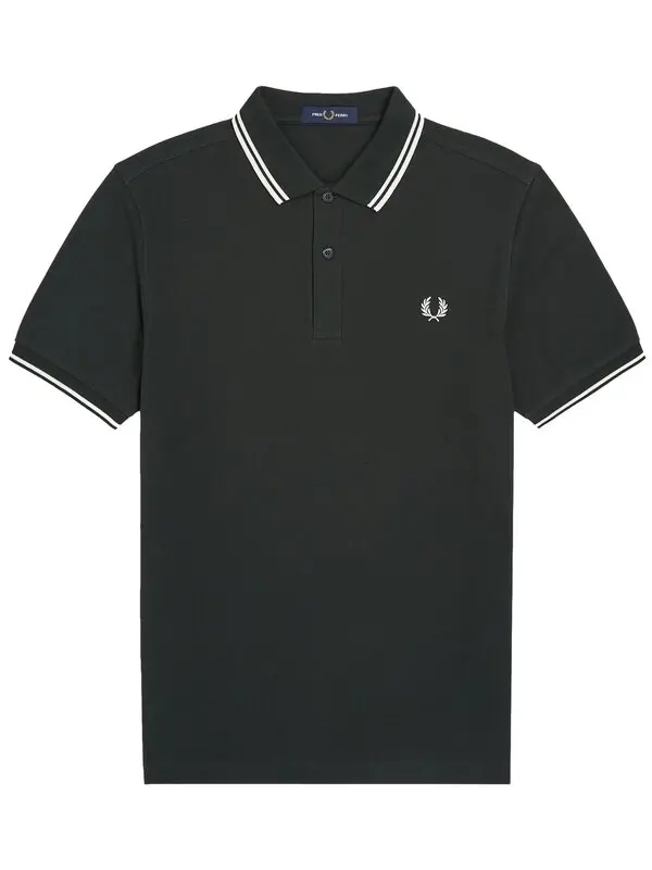 Fred Perry Polo With Logo - Green