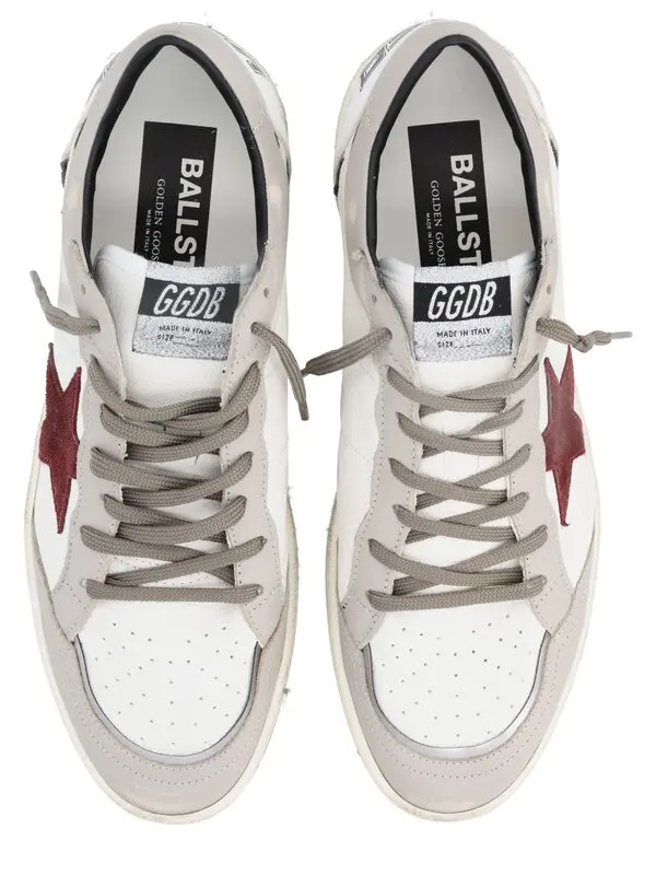 GOLDEN GOOSE Ballstar Sneaker With Logo - Multicolour