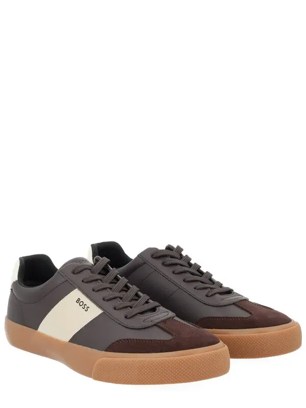BOSS Low Top Sneaker - Brown